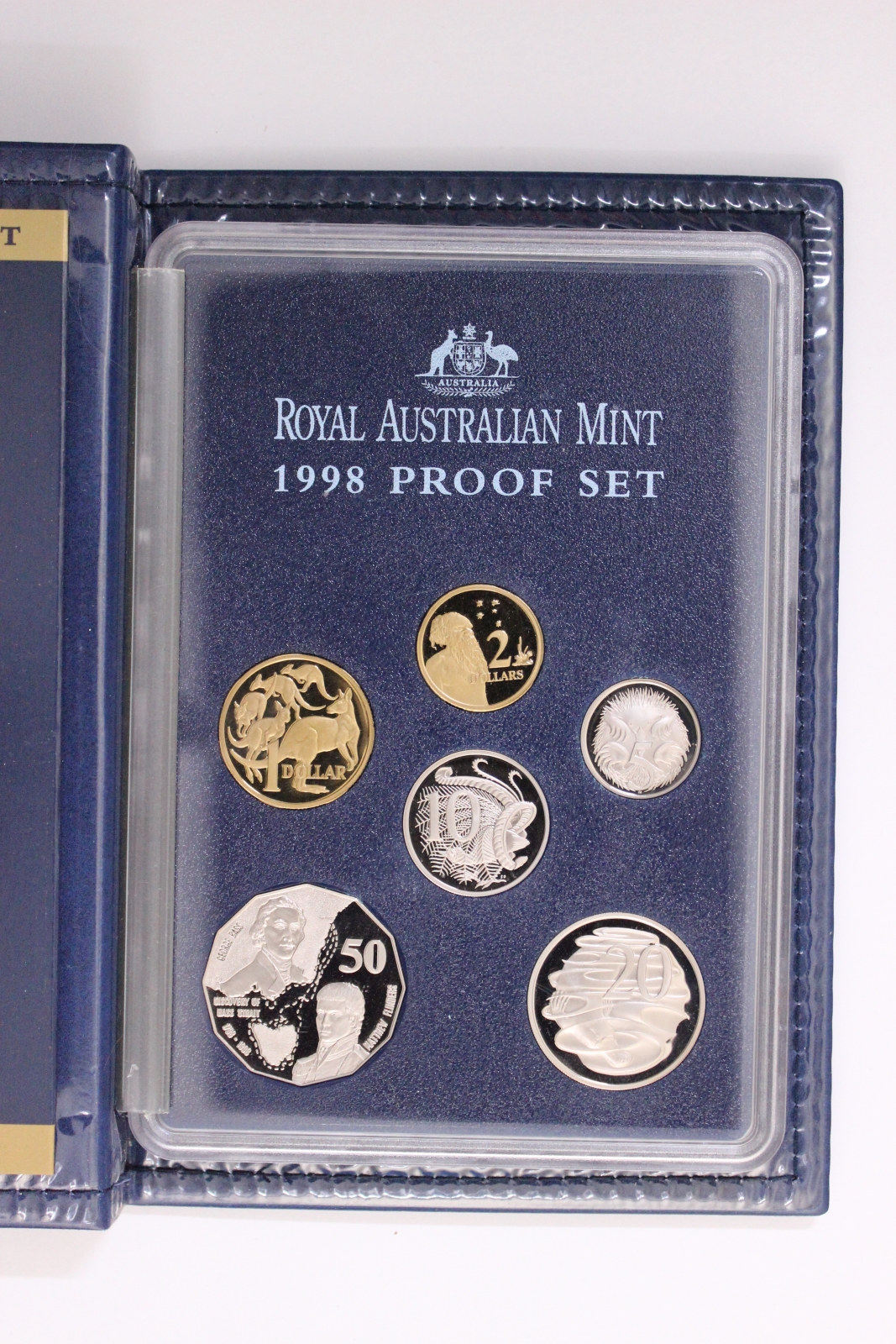 Australia 1998 6-Coin Proof Set Bass & Flinders – Royal Australian Mint RAM - Imperial Numismatics