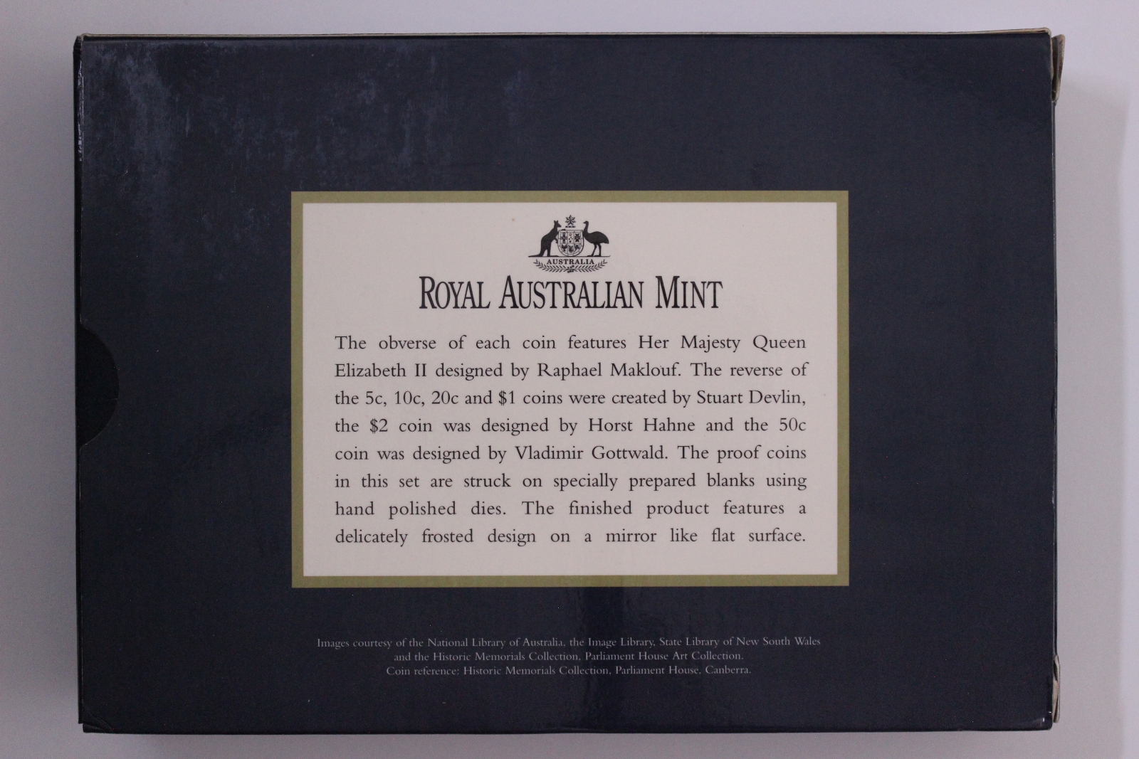 Australia 1998 6-Coin Proof Set Bass & Flinders – Royal Australian Mint RAM - Imperial Numismatics