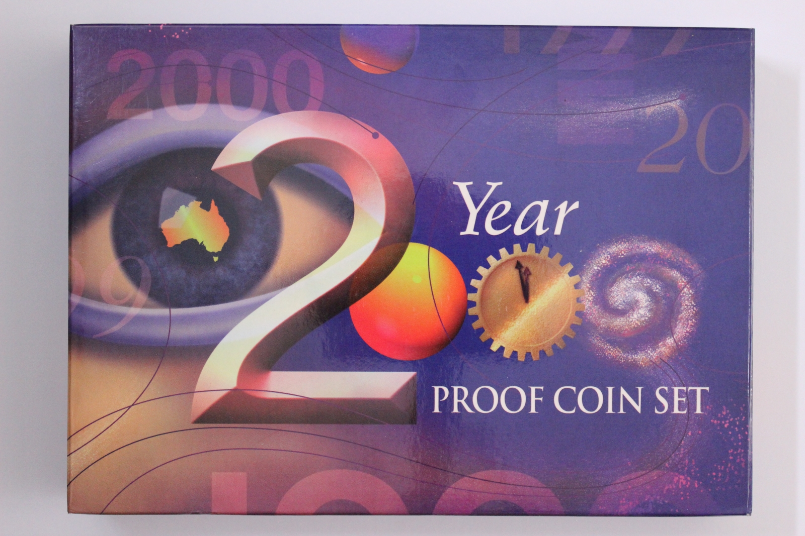 Australia 2000 6-Coin Proof Set Millenium Coloured 50C – Royal ...