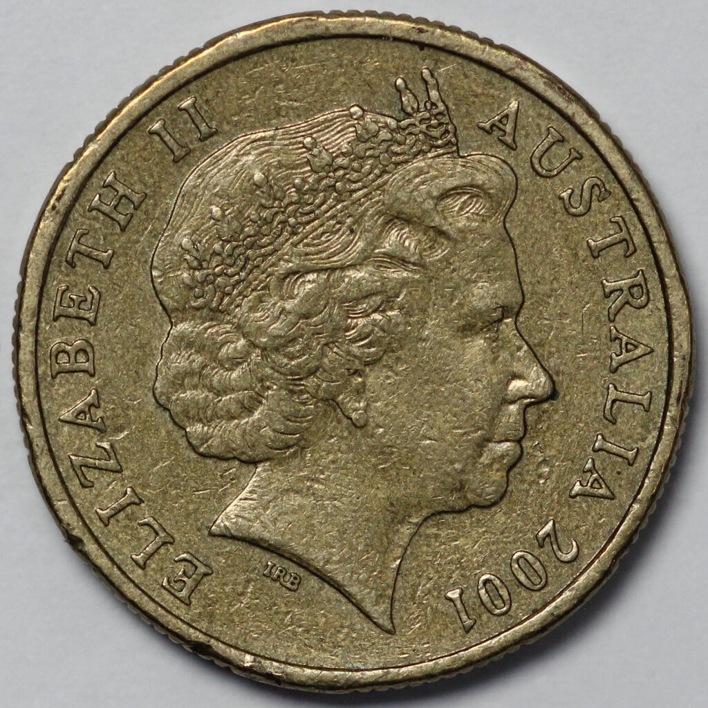 Australia 2001 $1 Centenary Of Federation Upset Die Rotation Error Coin ...