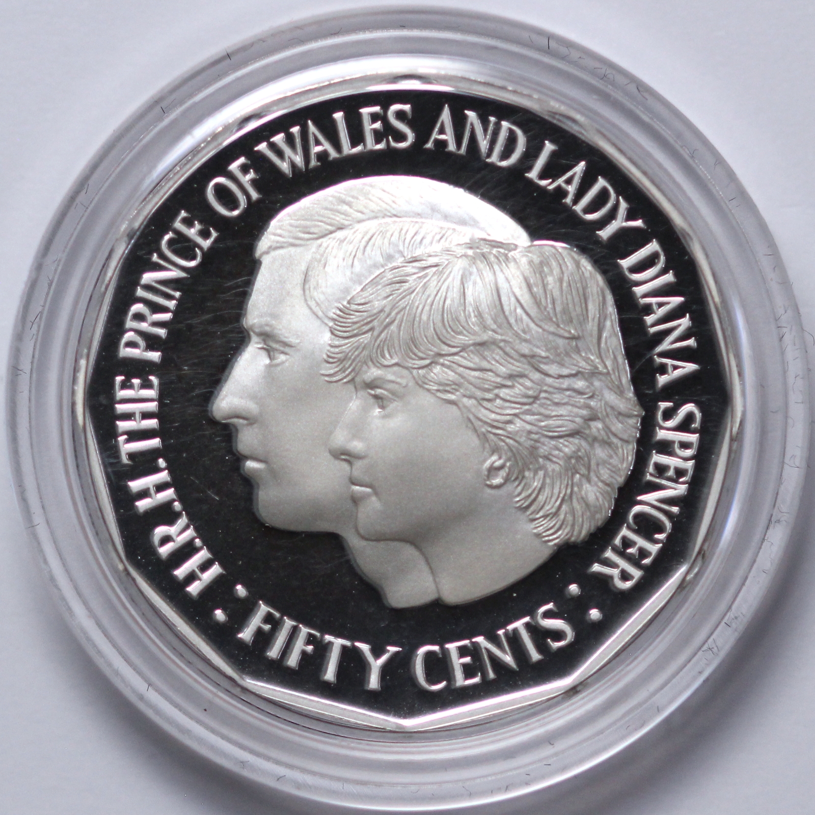 Australia 1989 Fifty Cent 50c Masterpieces Royal Wedding Silver Proof Coin - Imperial Numismatics