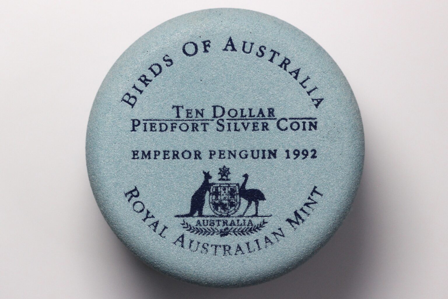 Australia 1992 Birds of Australia Emperor Penguin $10 Piedfort Proof ...