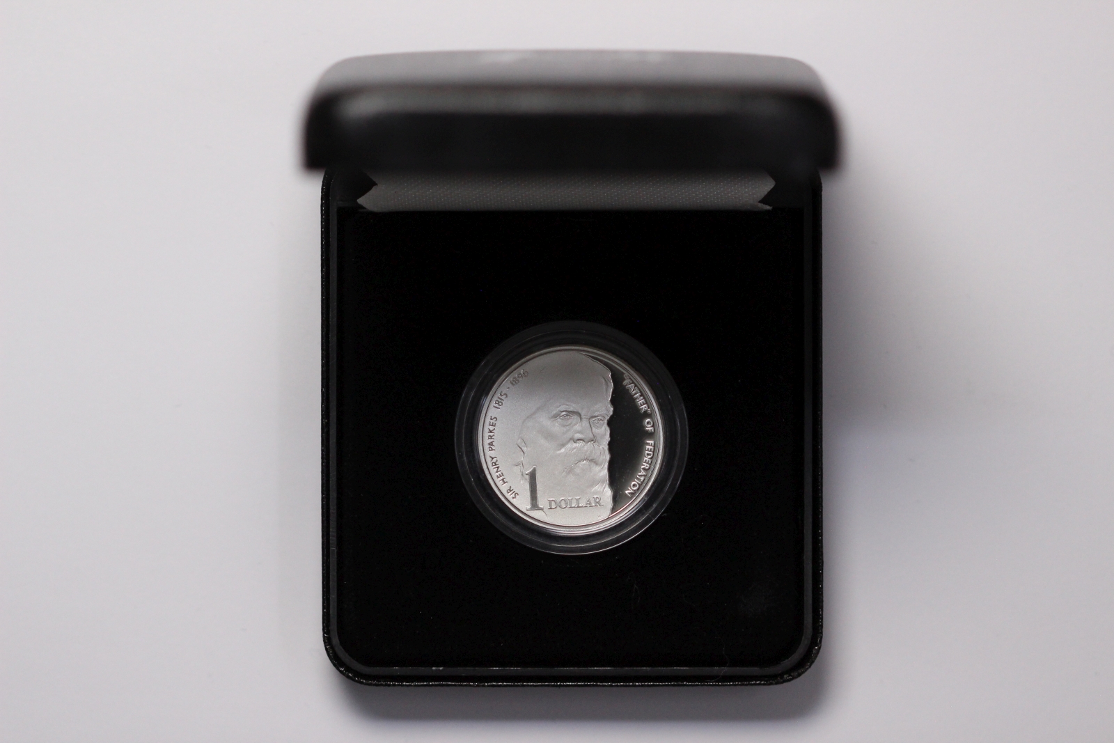 Australia 1996 $1 Dollar Sterling Silver Proof Coin Sir Henry Parkes ...