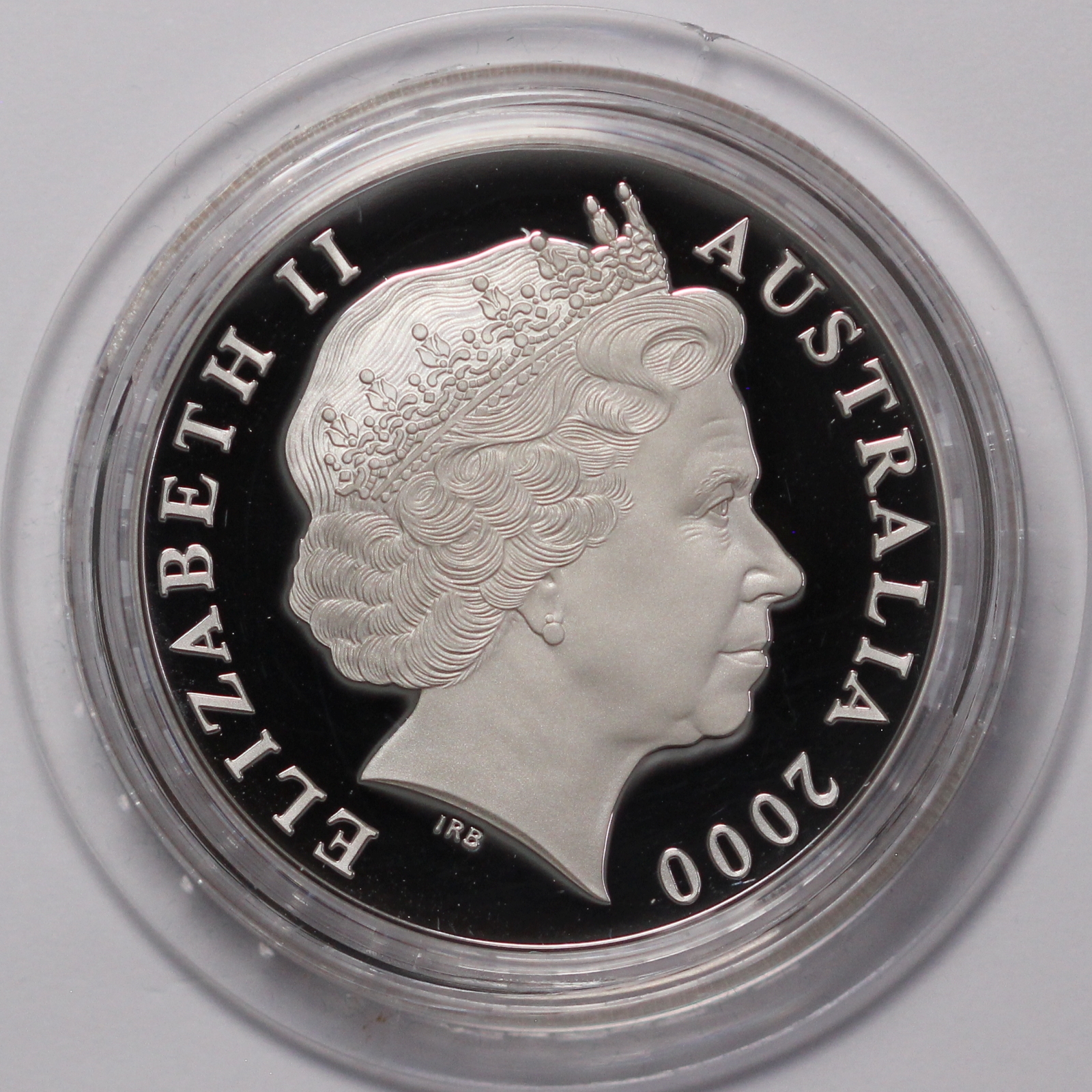 Australia 2000 $1 Kangaroo 1oz Fine Silver Proof Coin - Royal ...