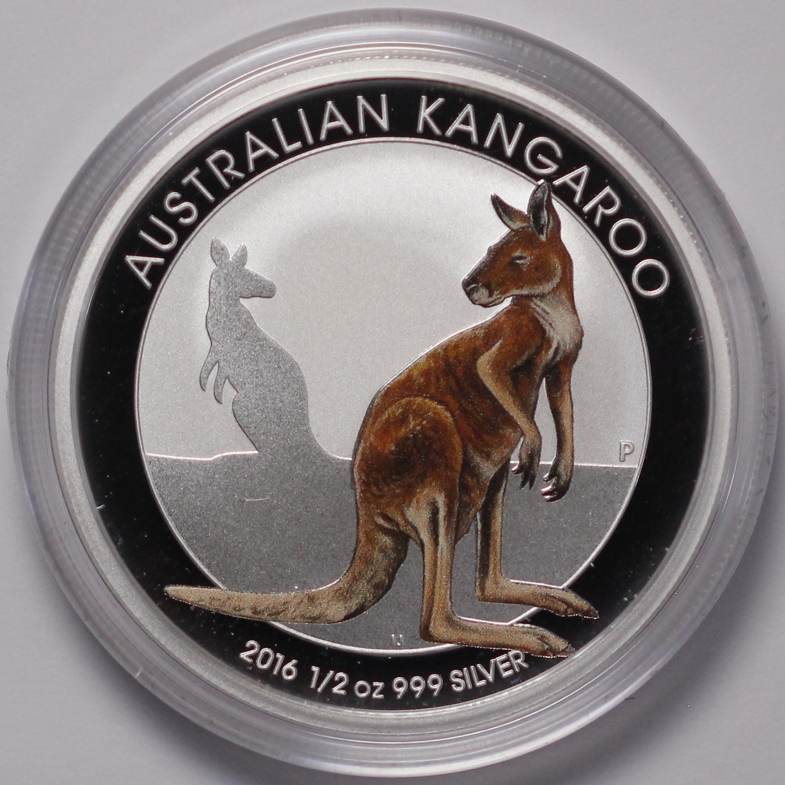 Australia 2016 1/2oz Silver Coloured Coin Melbourne ANDA Special ...