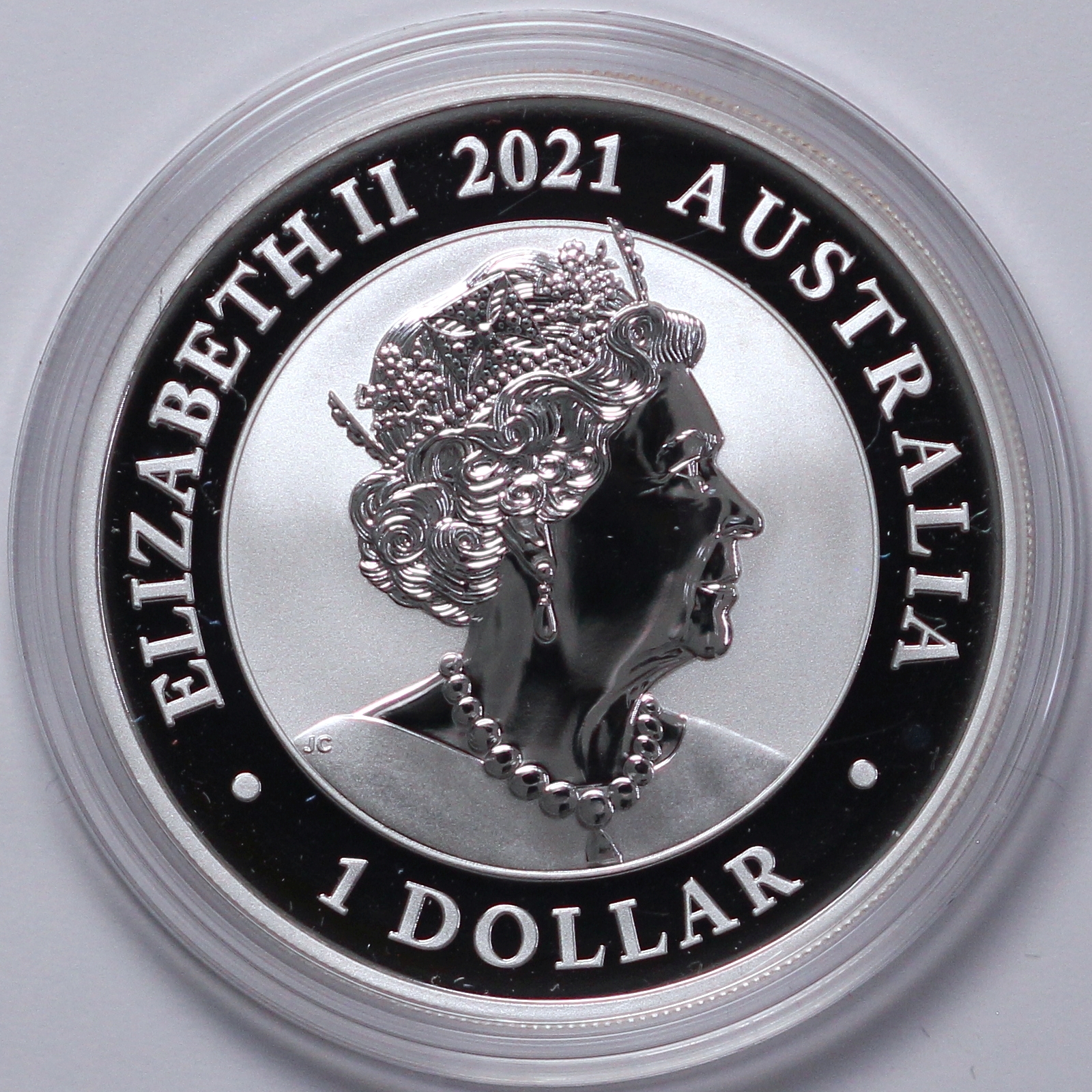 Australia 2021 $1 1oz 9999 Silver Australian Swan Bullion Coin Perth ...