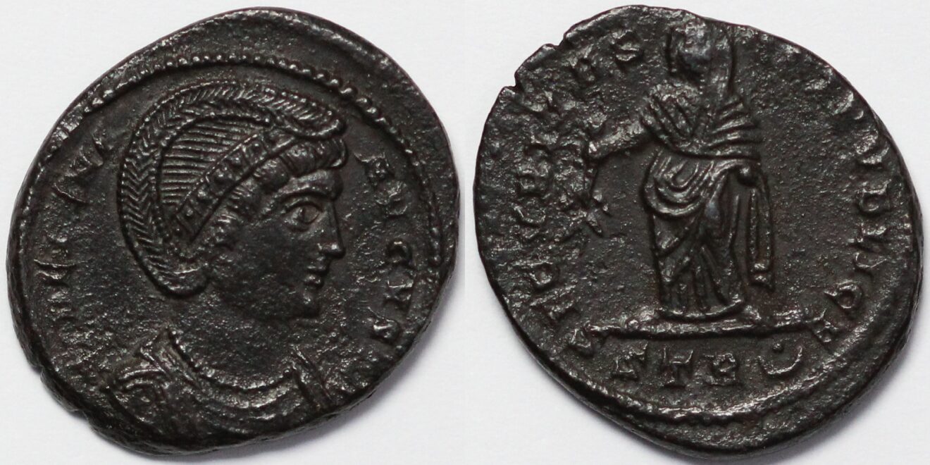 Ancient Roman Imperial Coin Helena Augusta AD 326 Æ Securitas Trier ...