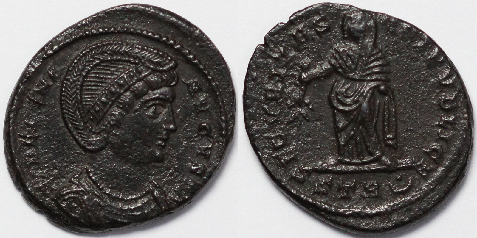 Ancient Roman Imperial Coin Helena Augusta AD 326 Æ Securitas Trier ...