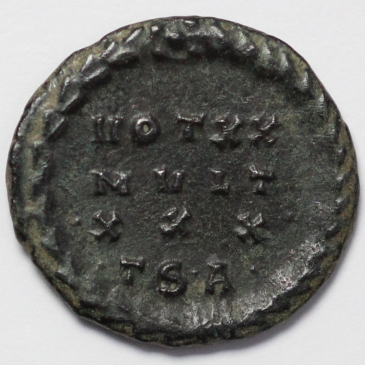 Ancient Roman Imperial Coin Constantine I AD 318-9 Æ Thessalonica Vota ...