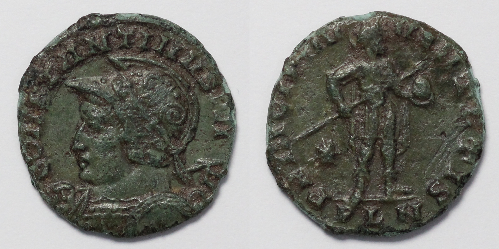 Ancient Roman Imperial Coin Constantine I AD 312-3 Æ Principi Londinium ...