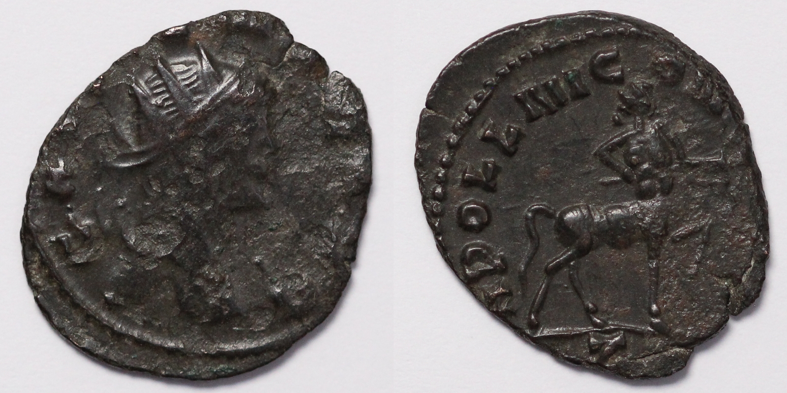 Ancient Roman Imperial Coin Gallienus Antoninianus AD 260-268 Rome Mint ...