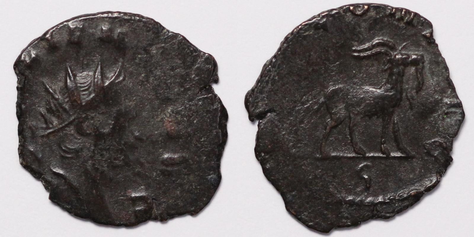 Ancient Roman Imperial Coin Gallienus Antoninianus AD 260-268 Rome Mint ...