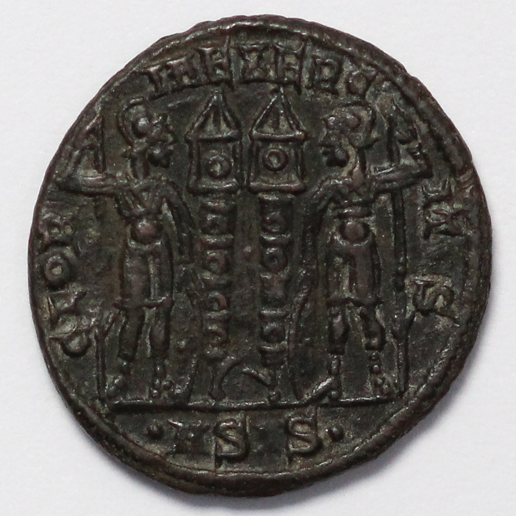 Ancient Roman Imperial Coin Constantine I AD 334-335 Æ Siscia Mint Two ...