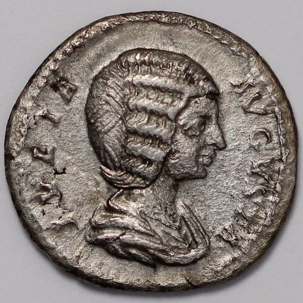 Ancient Roman Imperial Coin Julia Domna AR Denarius AD 196-211 Rome ...