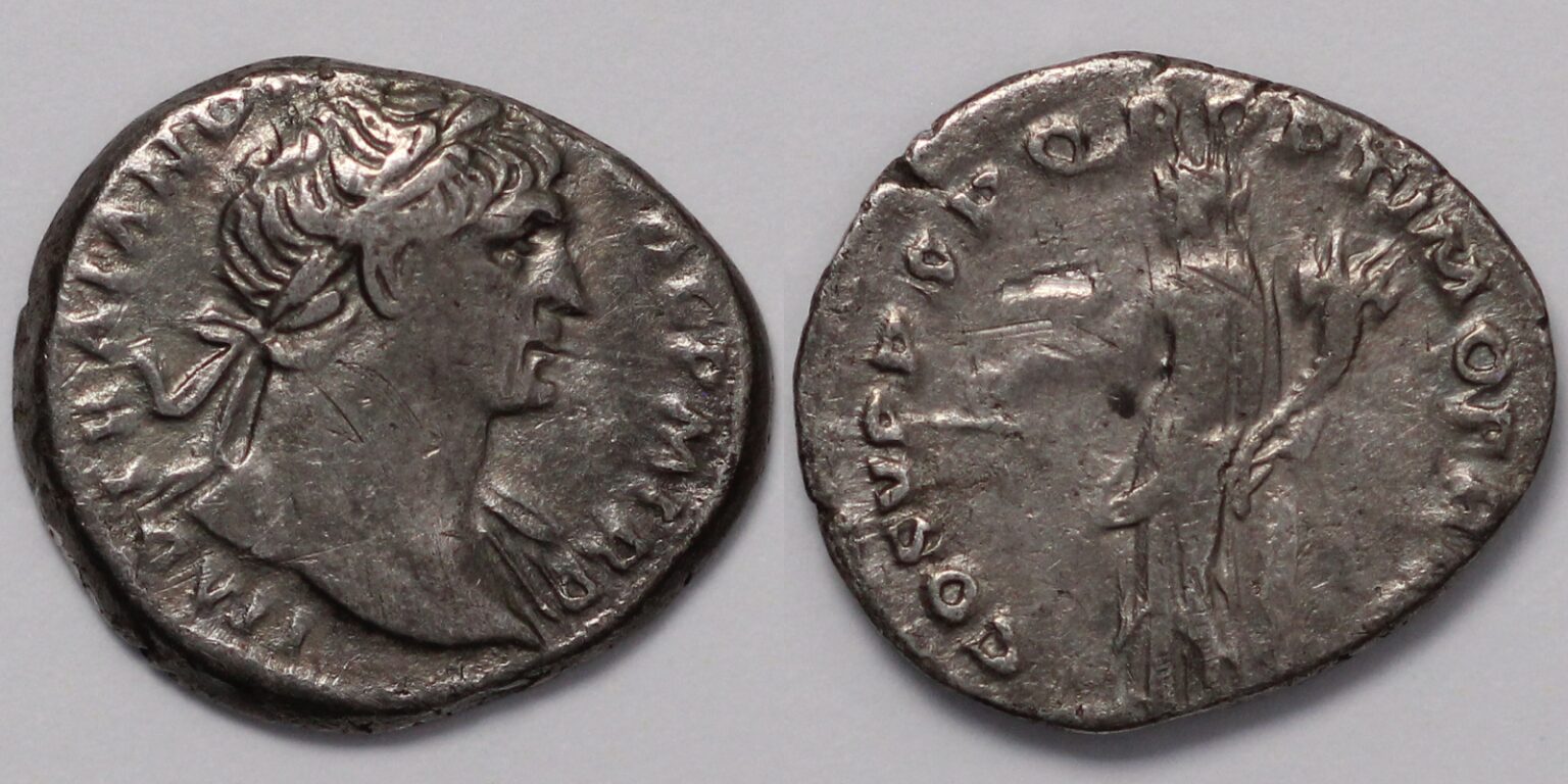 Ancient Roman Imperial Coin Trajan AR Denarius AD 103-111 Aequitas ...
