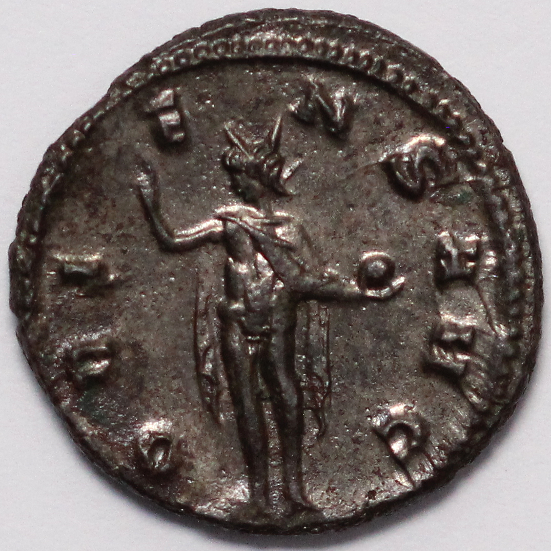 Ancient Roman Imperial Coin Gallienus AR Antoninianus AD 260-268 Sol ...
