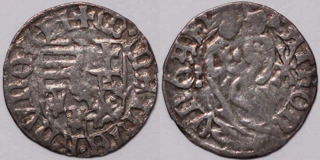 Hungary nd(1458-1490) Denar Matthias Corvinus Silver Coin Madonna ...