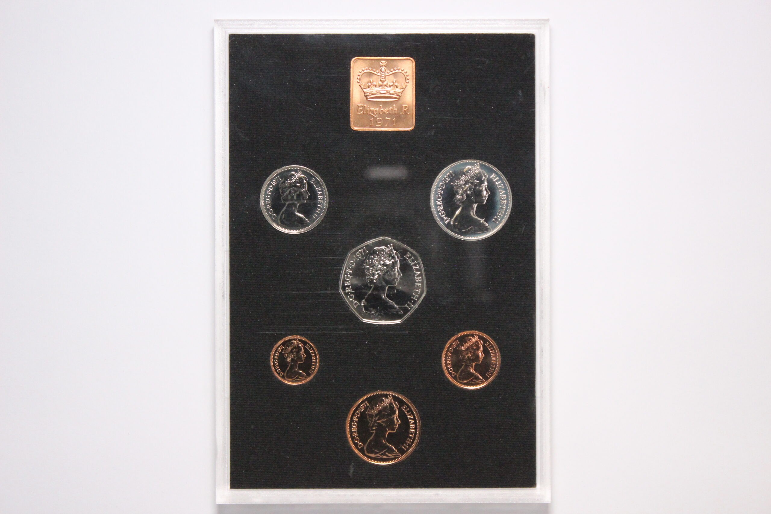 UK 1971 Decimal Coinage of Great Britain & Northern Ireland 6-Coin Proof Set - Imperial Numismatics