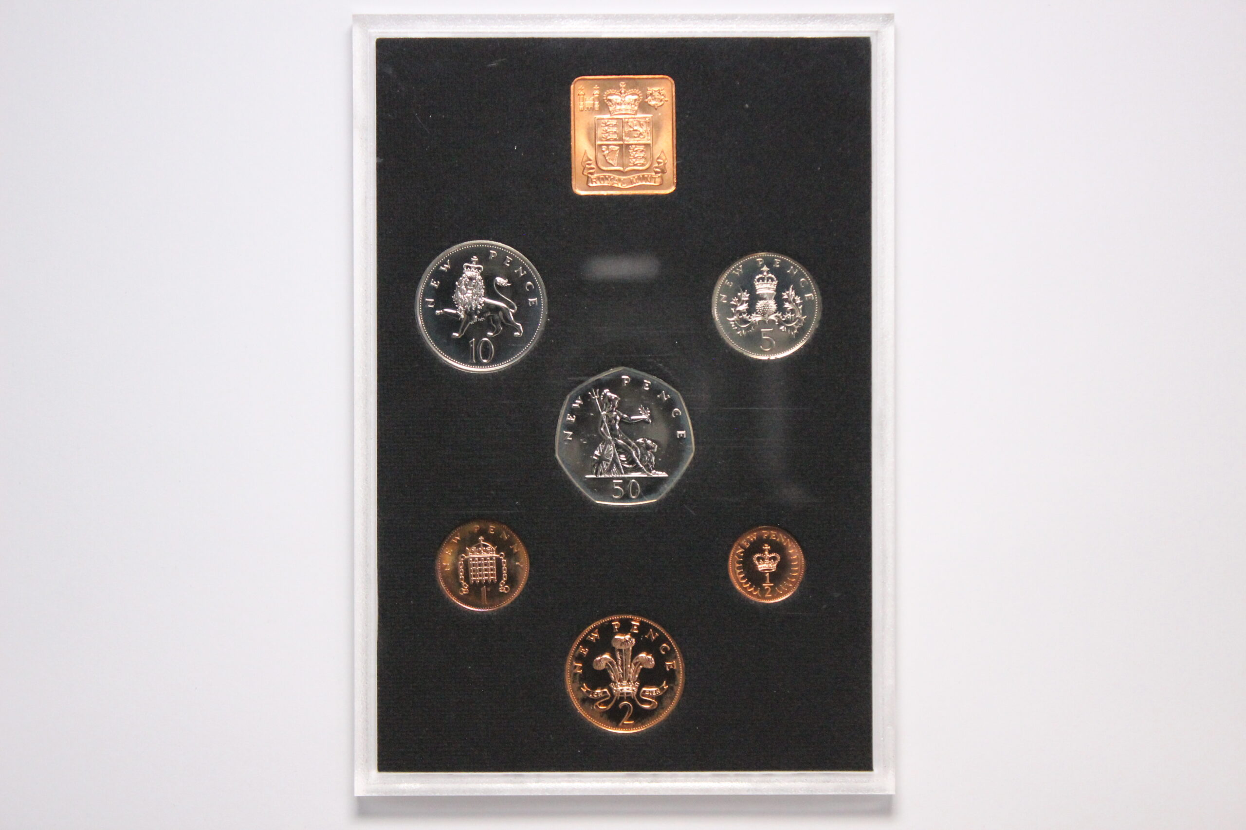 UK 1971 Decimal Coinage of Great Britain & Northern Ireland 6-Coin Proof Set - Imperial Numismatics