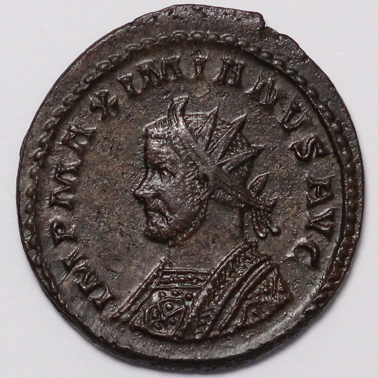Ancient Roman Imperial Coin Maximian Æ Antoninianus AD 290-294 Pax ...