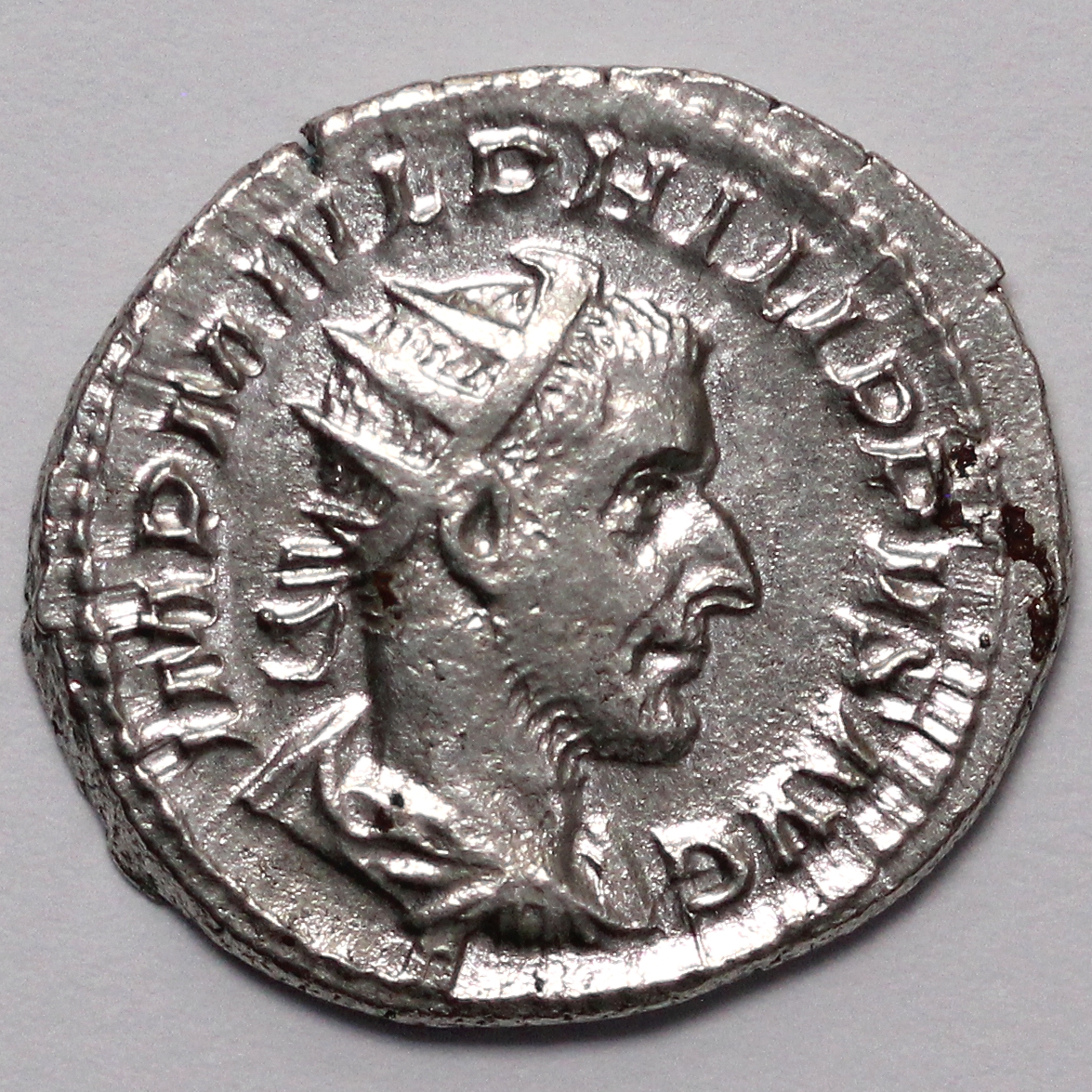 Ancient Roman Imperial Coin Philip I the Arab AR Antoninianus AD 244 ...