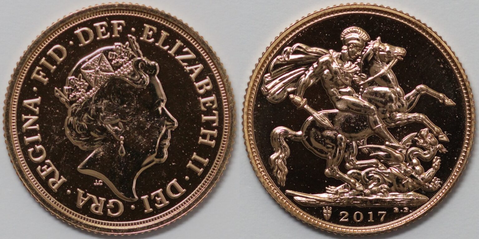 Great Britain 2017 Sovereign 200th Anniversary Privymark Elizabeth II ...