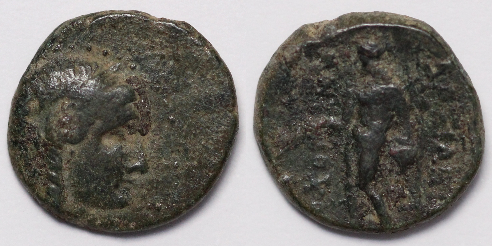 Ancient Greek Coin Seleukid Kingdom Antiochos III 222-187 BC Æ Sardes ...