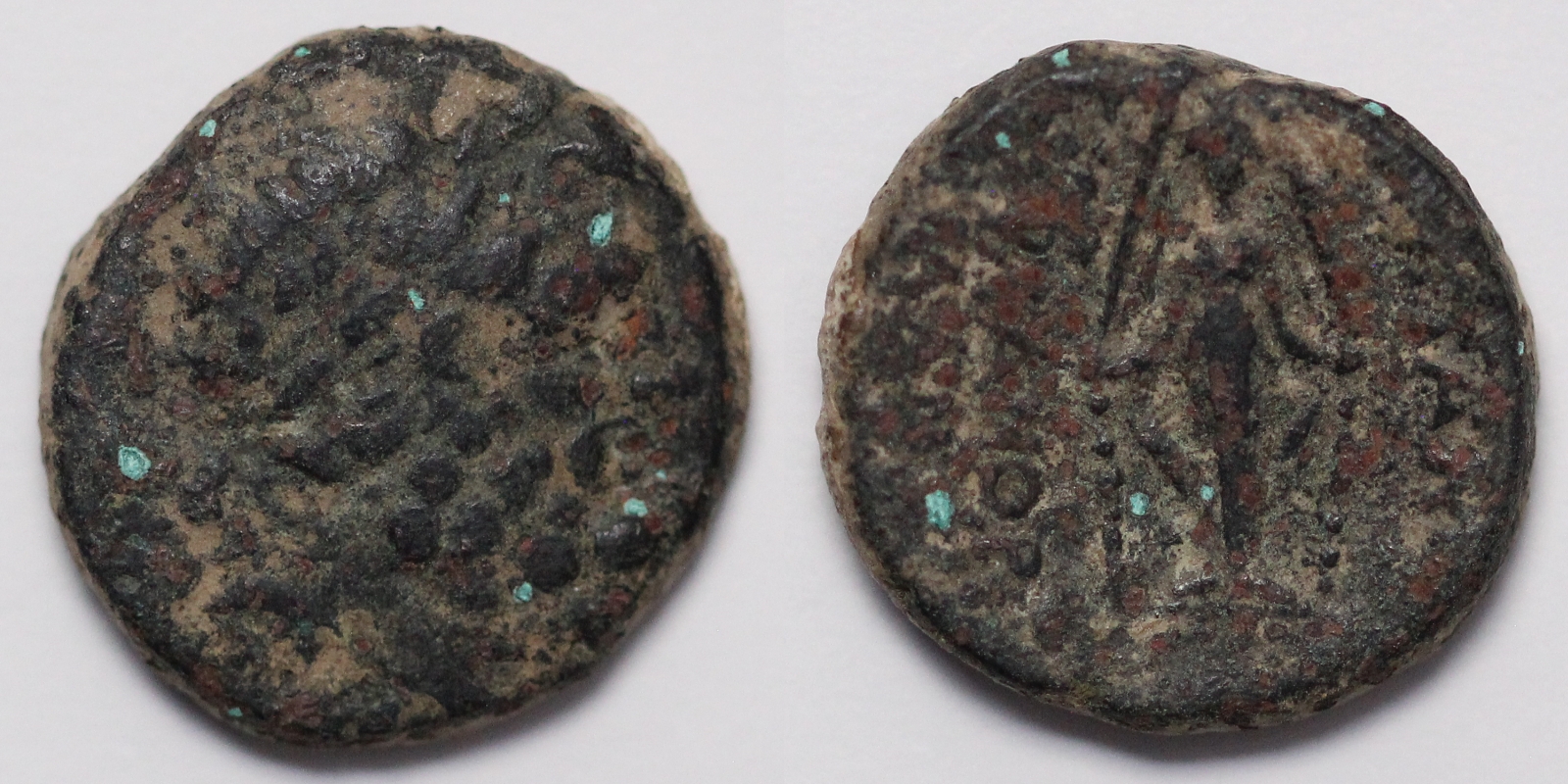 Ancient Greek Coin Phrygia Apameia 88-40 BC Æ Zeus/Cult Statue Artemis ...