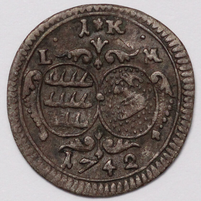 German States - Württemberg 1742 1 Kreuzer Karl Alexander KM# 370 ...