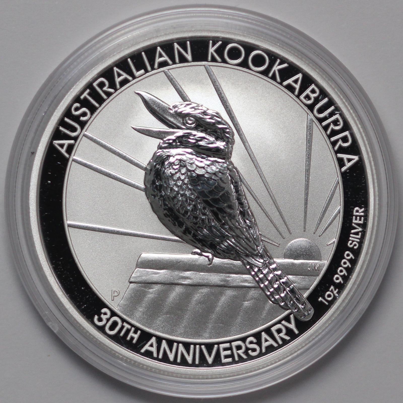 2020 $1 1oz 9999 Silver Australian Kookaburra 30th Anniv Bullion Coin ...