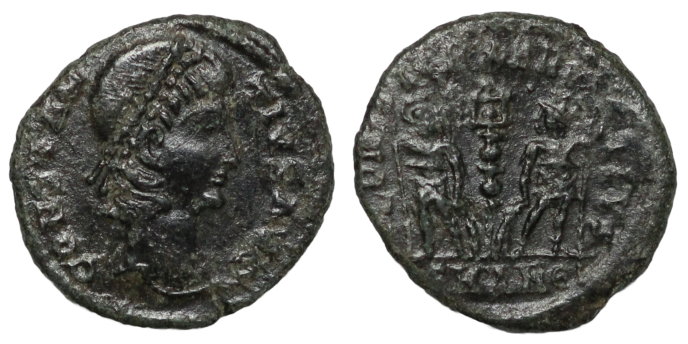 Ancient Roman Imperial Coin Constantius II AD 337-347 Æ Antioch One ...