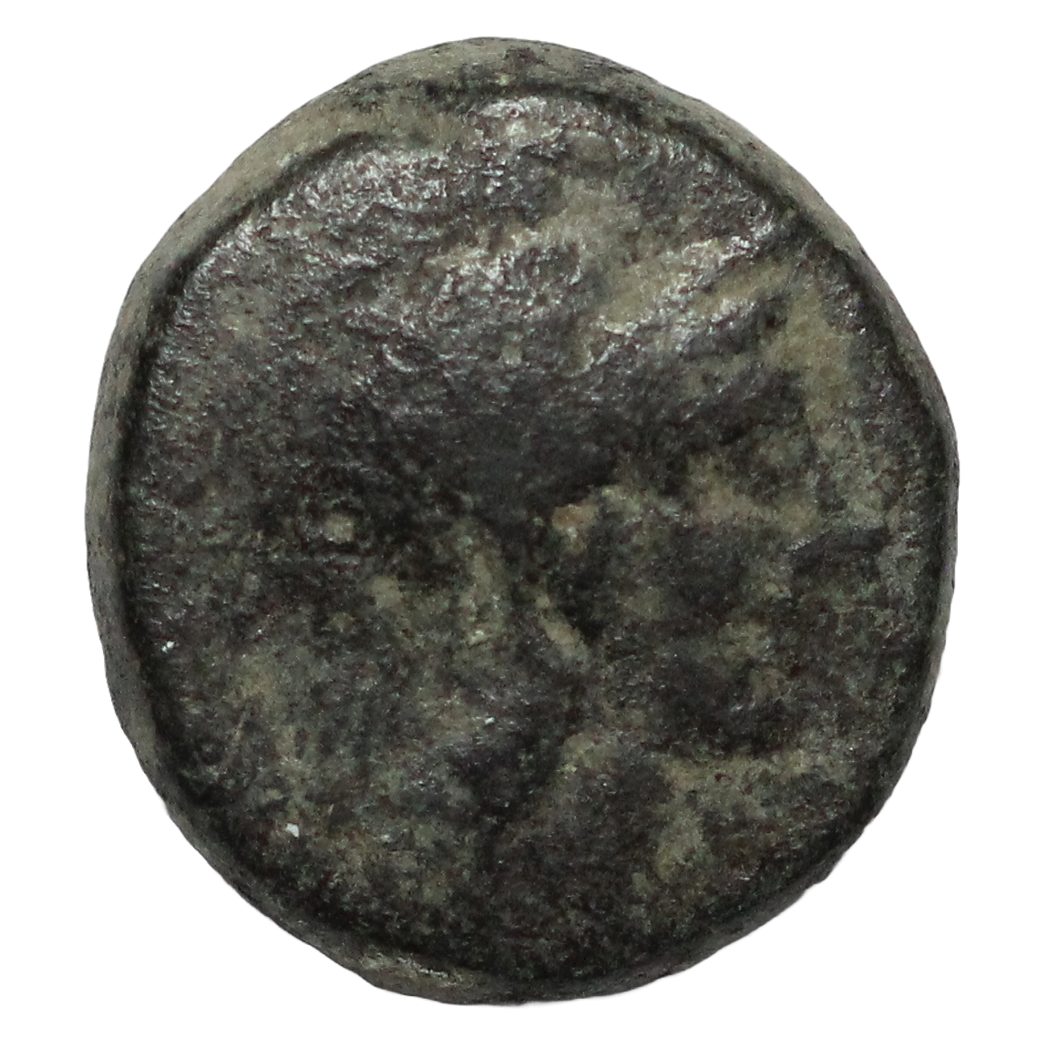 Ancient Greek Coin Ionia Kolophon 330-285 BC Æ Apollo/Horseman w/ Lyre ...