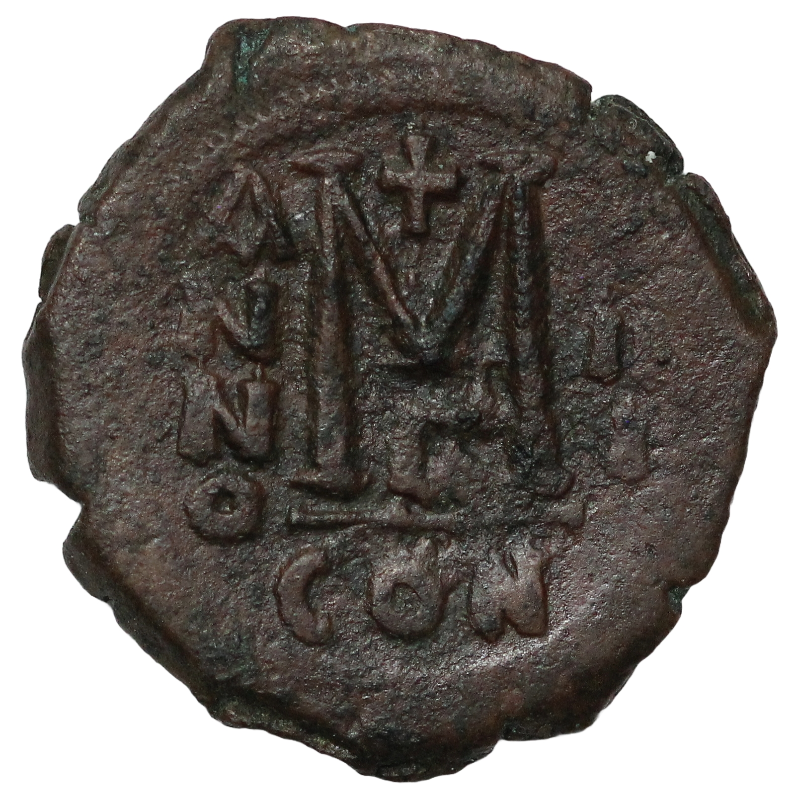 Ancient Byzantine Coin Justinian I Æ Follis RY 14 (AD 540/1 ...