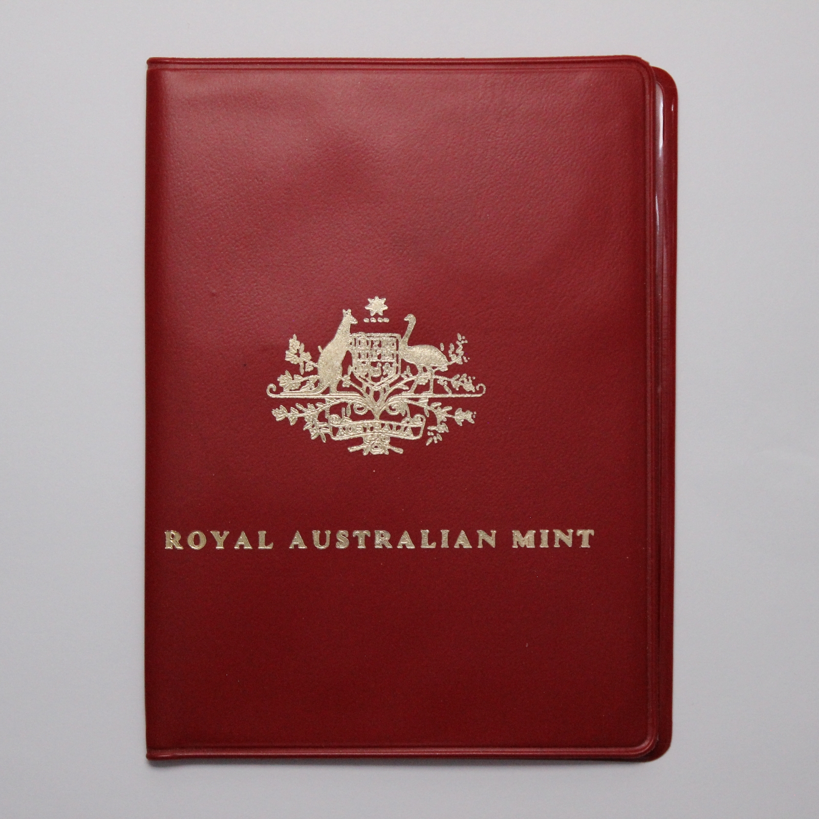 Australia 1972 Royal Australian Mint 6-Coin Uncirculated Set Red Wallet ...