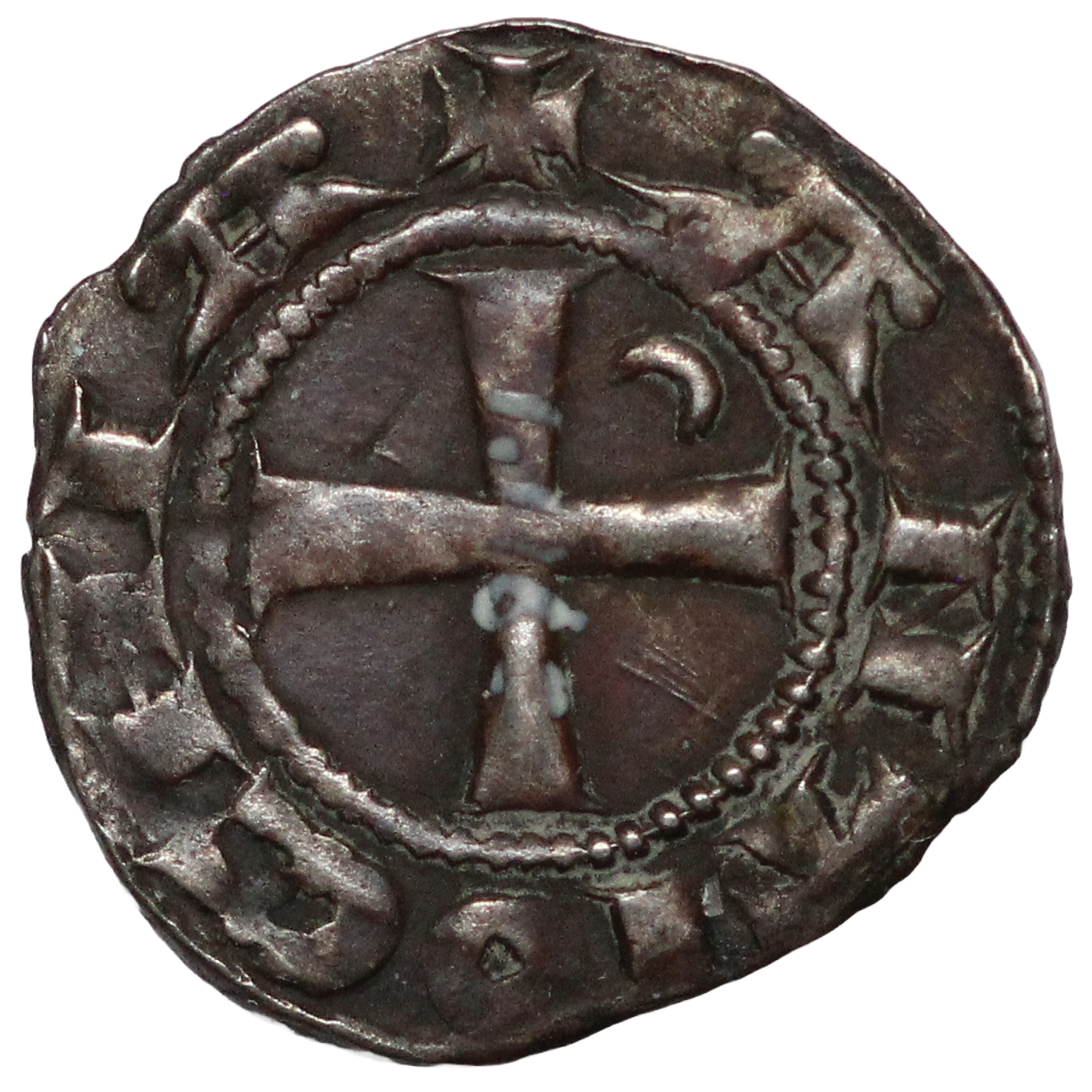 Medieval Crusader Antioch Bohemond III 1163-1201 AR Denier Silver Coin ...