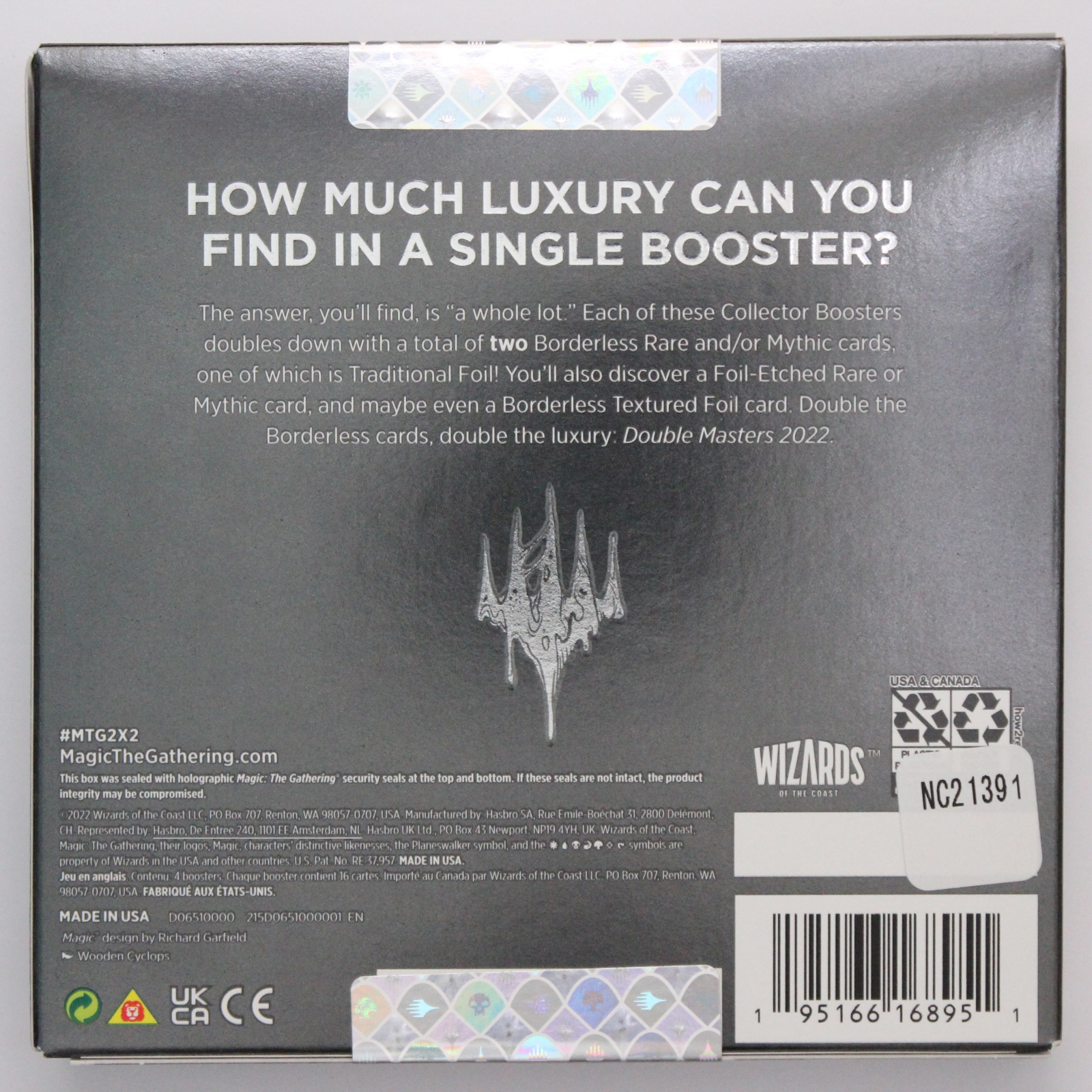 MTG Double Masters 2022 Collector Booster Box Magic the Gathering - Imperial Numismatics