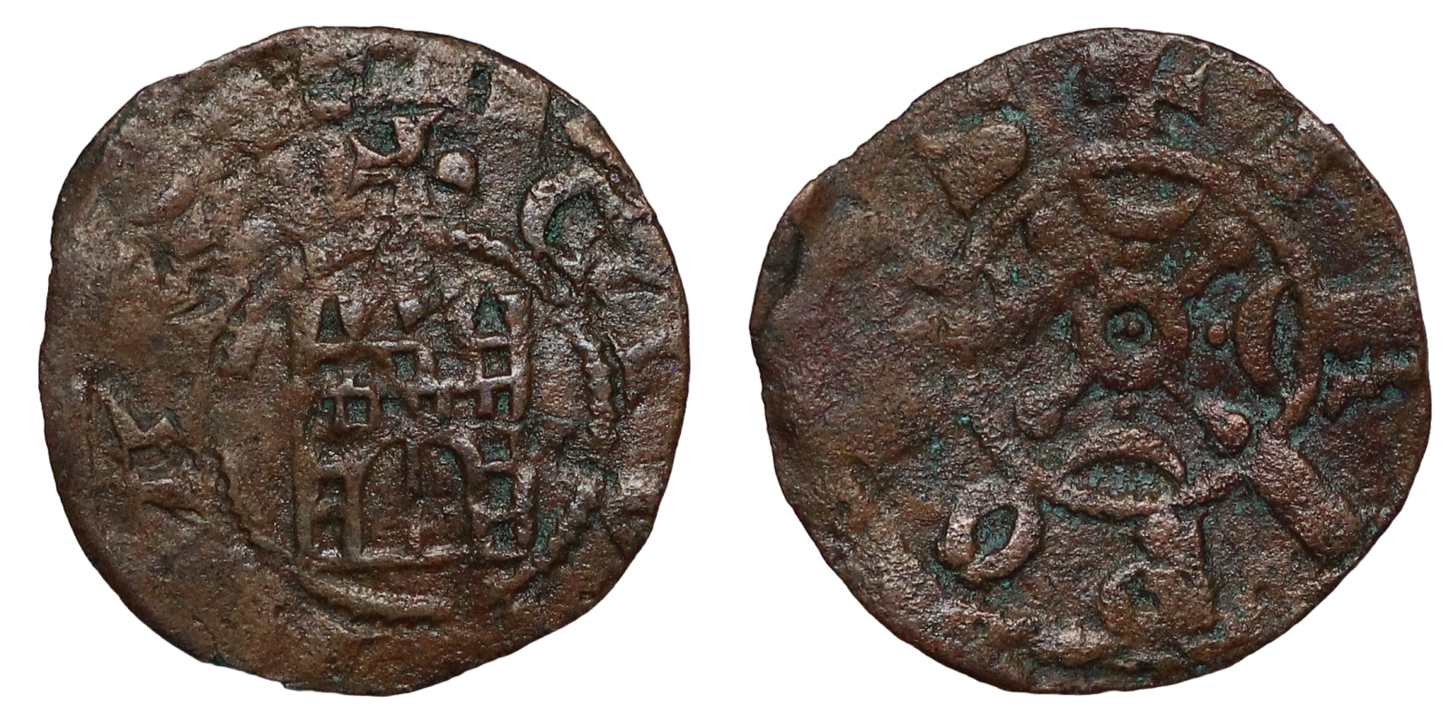 Medieval Crusader Tripoli Raymond III 1152-1187 Æ Pougeoise Castle ...