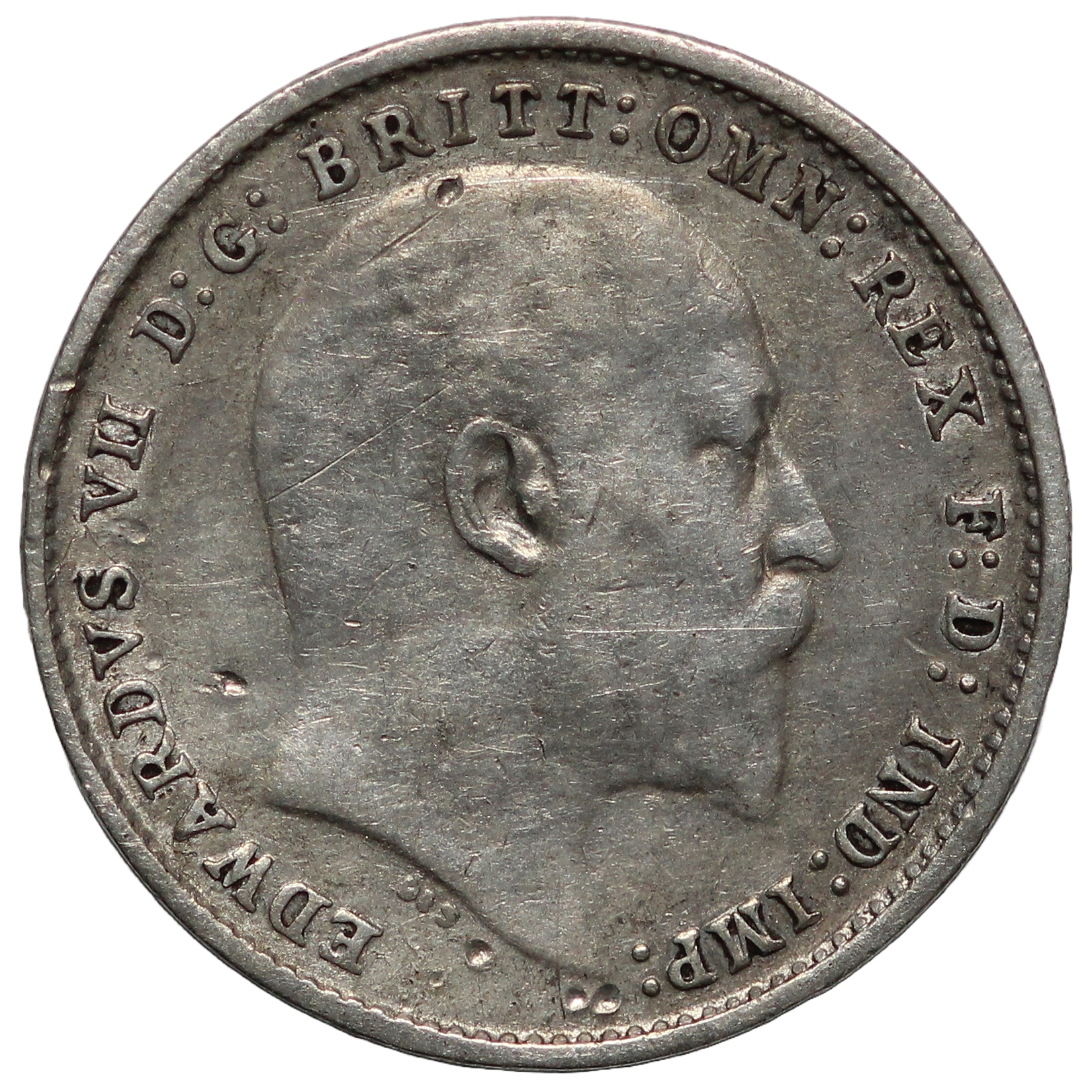 Great Britain 1904 Maundy Threepence 3d Edward VII S-3987 Silver Coin ...