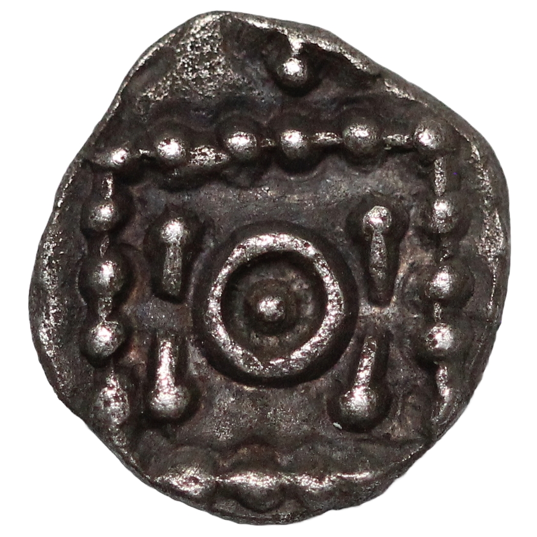 English Hammered Silver Coin Early Anglo-Saxon AR Sceatt Porcupine c ...
