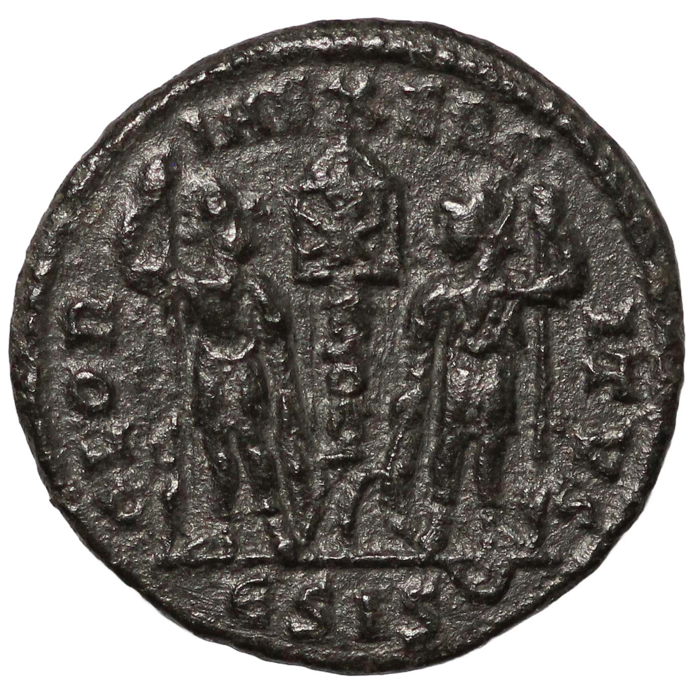 Ancient Roman Imperial Coin Constantine II Æ AD 337-340 Siscia Mint Two ...
