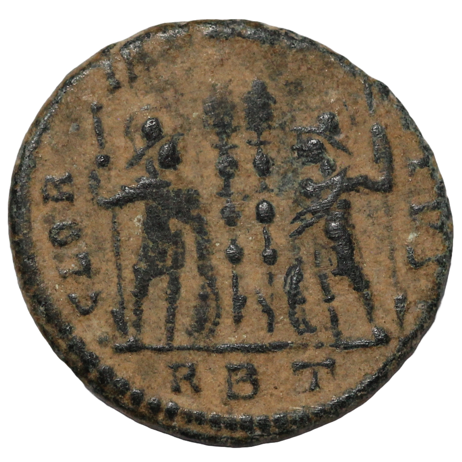 Ancient Roman Imperial Coin Constantius II Æ AD 330-331 Rome Two ...