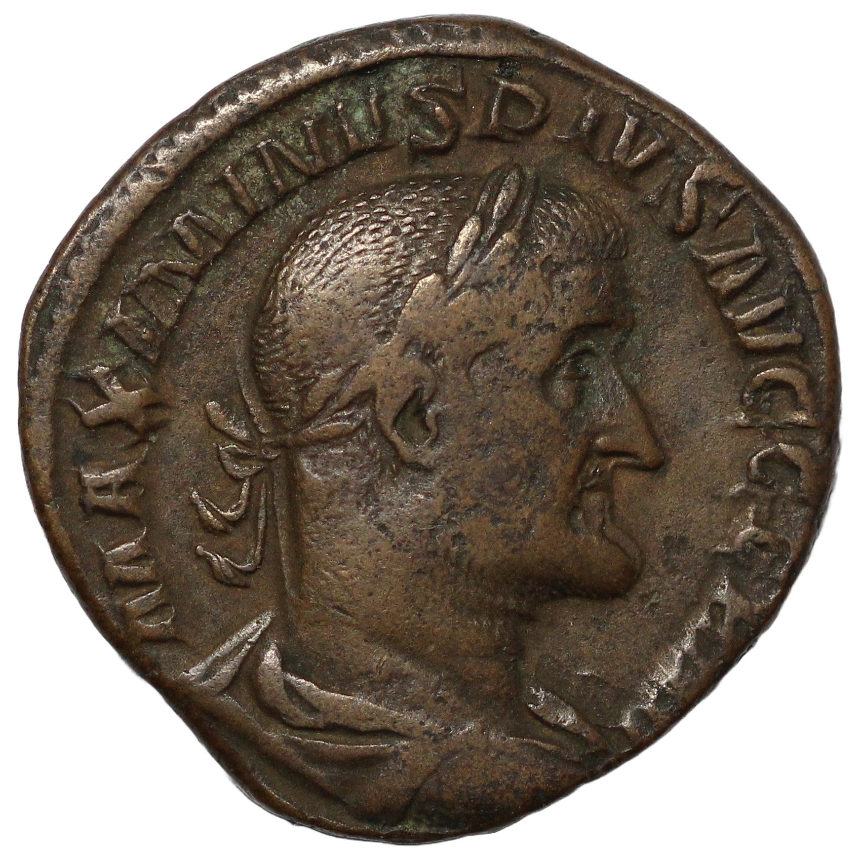 Ancient Roman Imperial Bronze Coin Maximinus Thrax AD 236-8 Æ ...