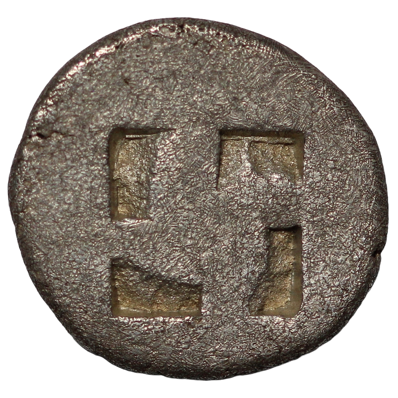 Ancient Greek Silver Coin Thrace Thasos AR Drachm c.525-463 BC Satyr ...