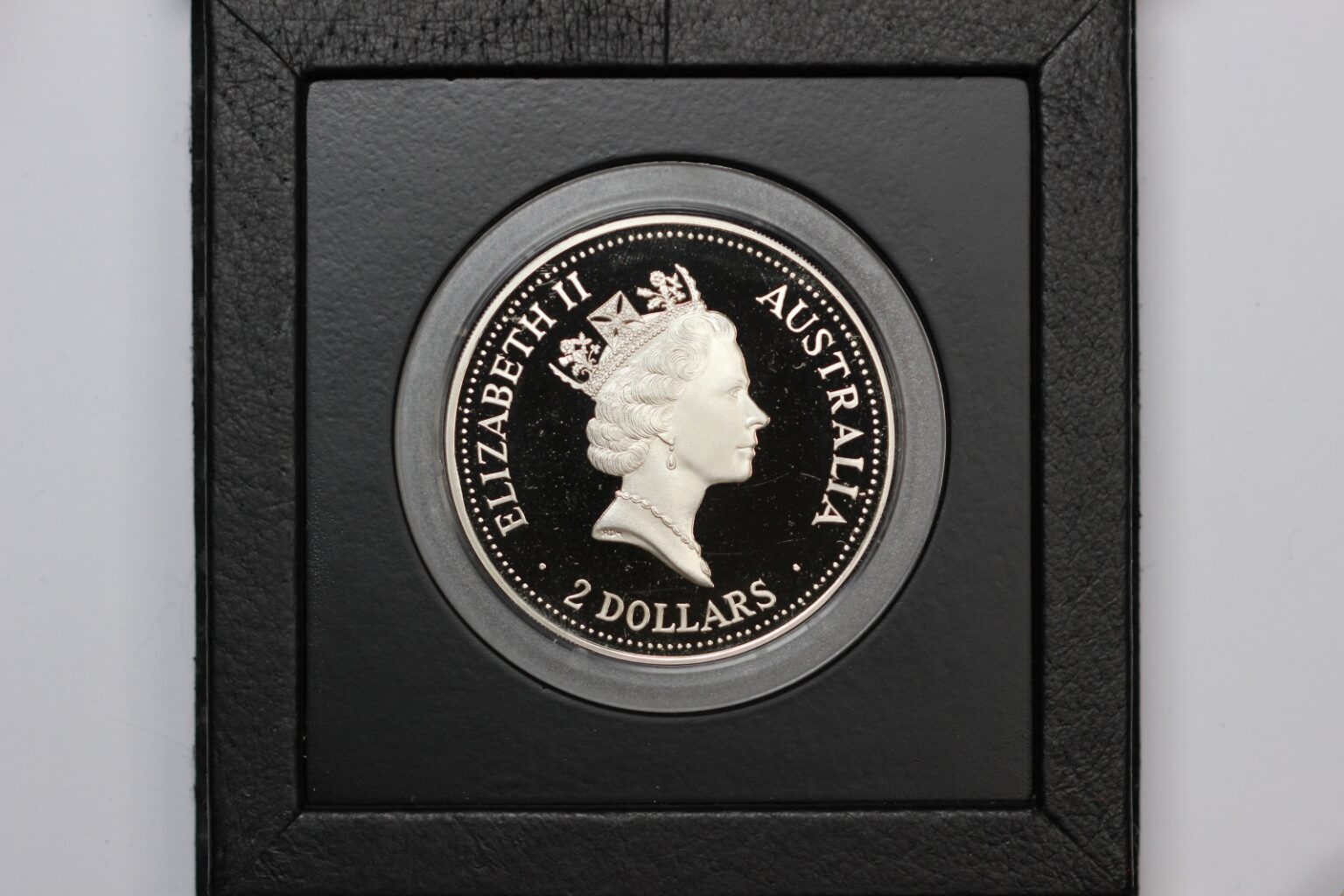 1993 Australian Kookaburra 2oz Silver Proof Coin Large Coin Series ...