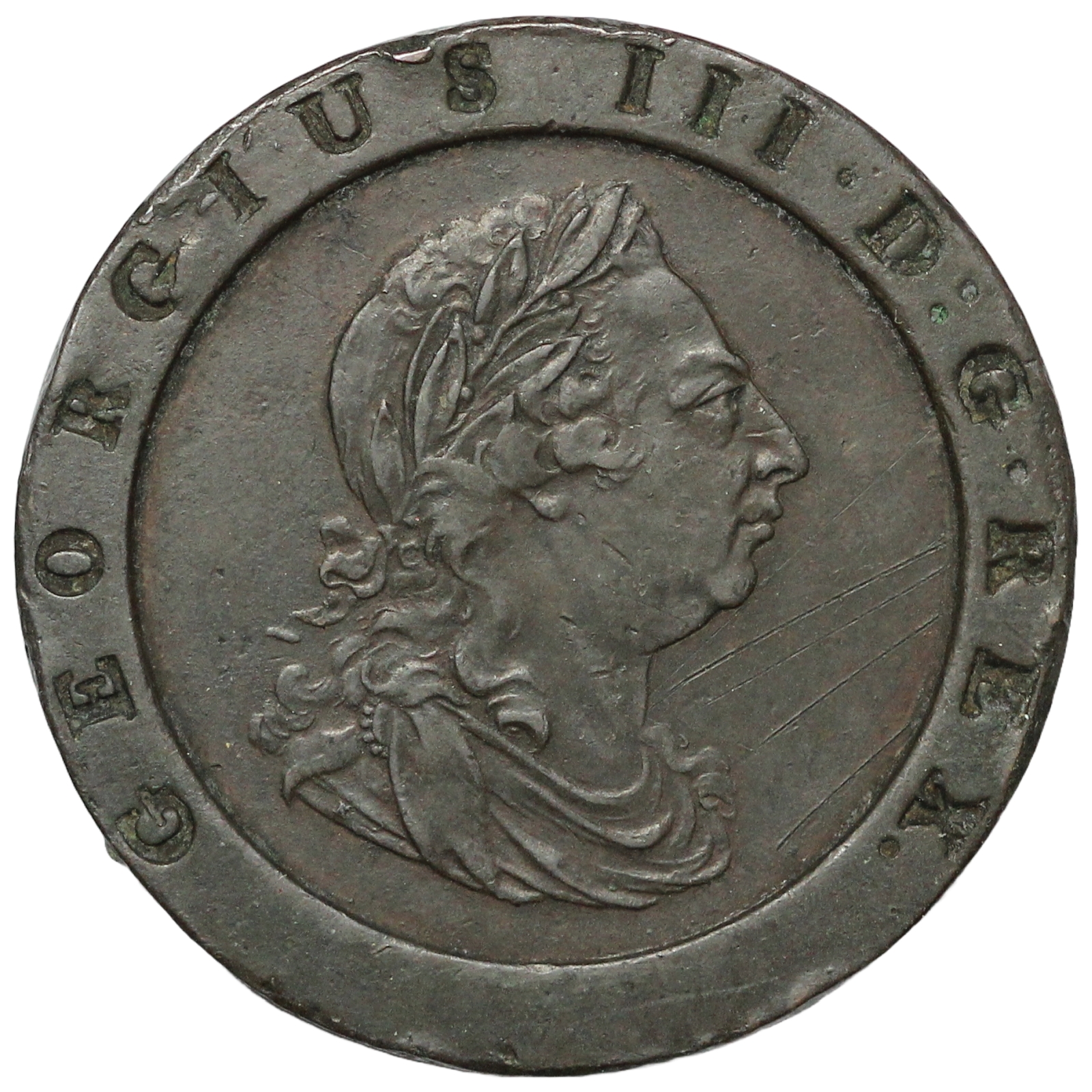 Great Britain 1797 Cartwheel Twopence George III S-3776 Proclamation ...