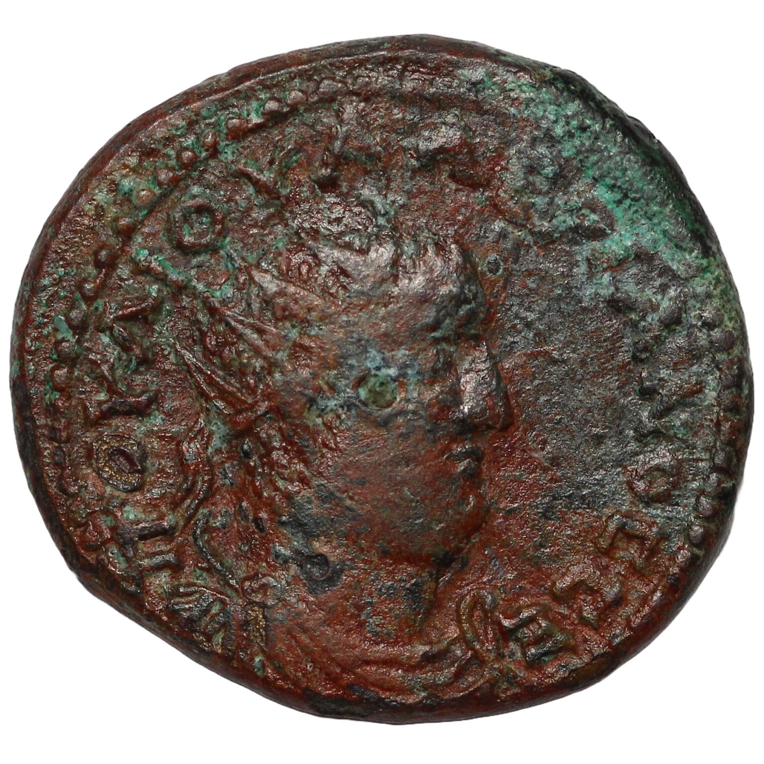 Ancient Roman Provincial Bithynia Nicaea Valerian I AD 253-260 Æ Tyche - Rare - Imperial Numismatics