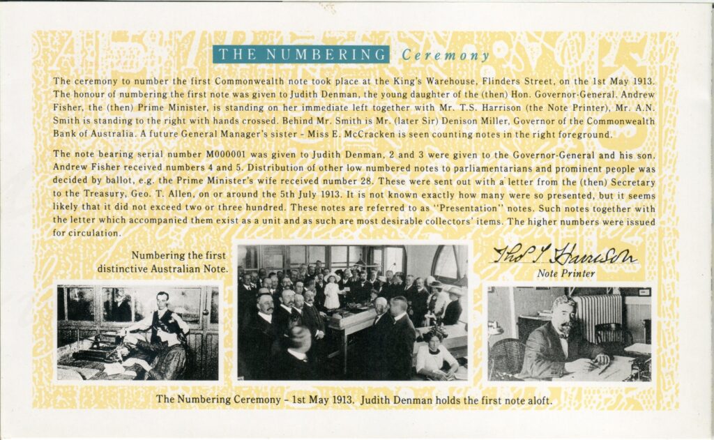 Australia 1993 $20 Banknote Red Overprint 80th Anniversary Issue ...