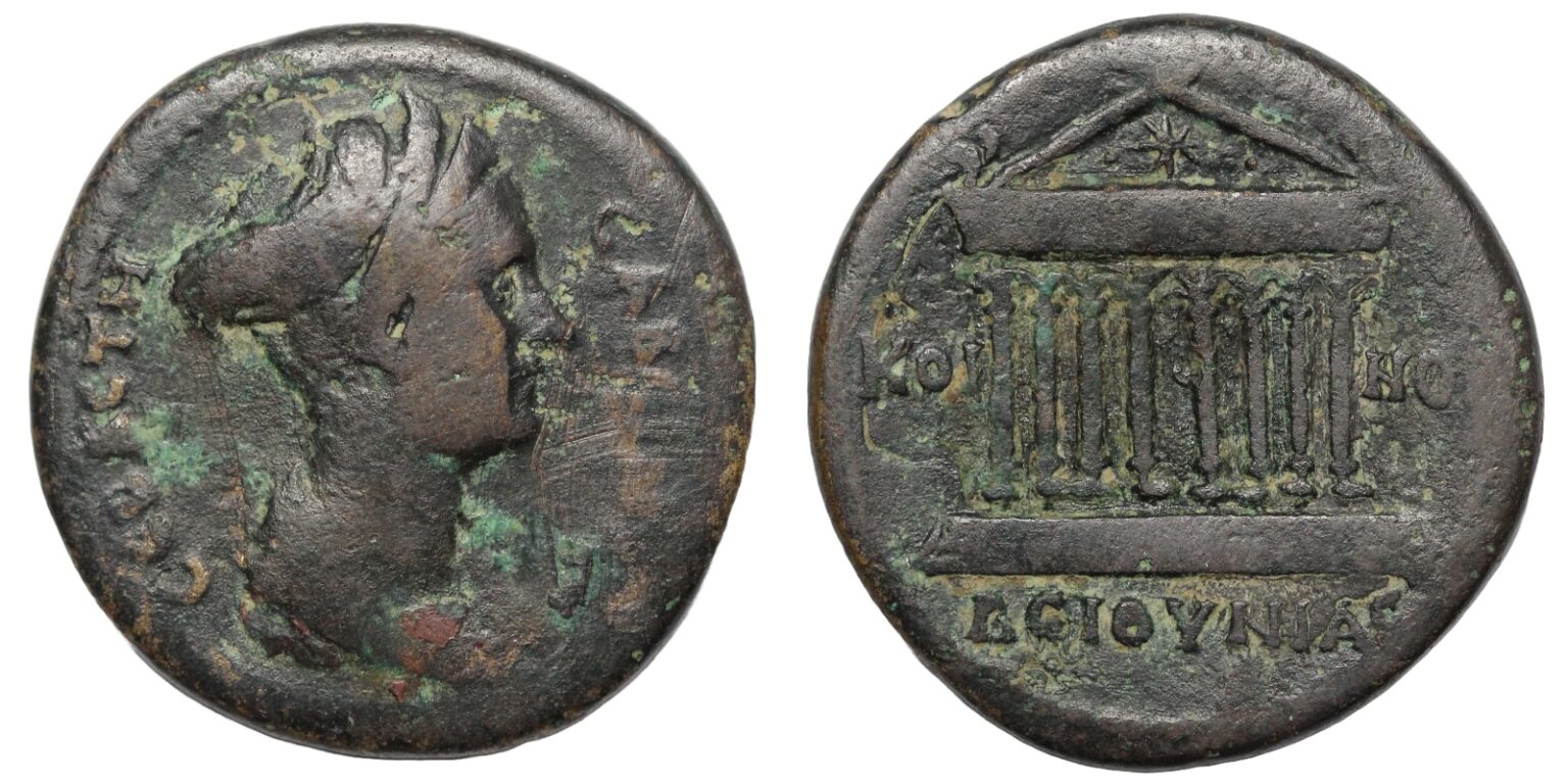 Ancient Roman Provincial Koinon of Bithynia Sabina Æ AD 117-137 ...