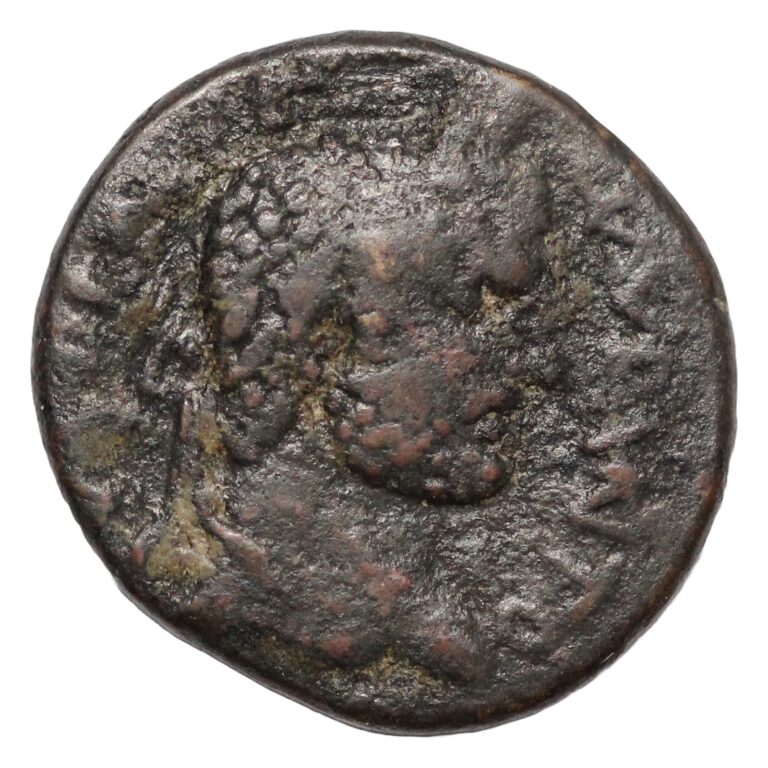 Ancient Roman Provincial Coin Mesopotamia Carrhae Caracalla Æ AD 198 ...