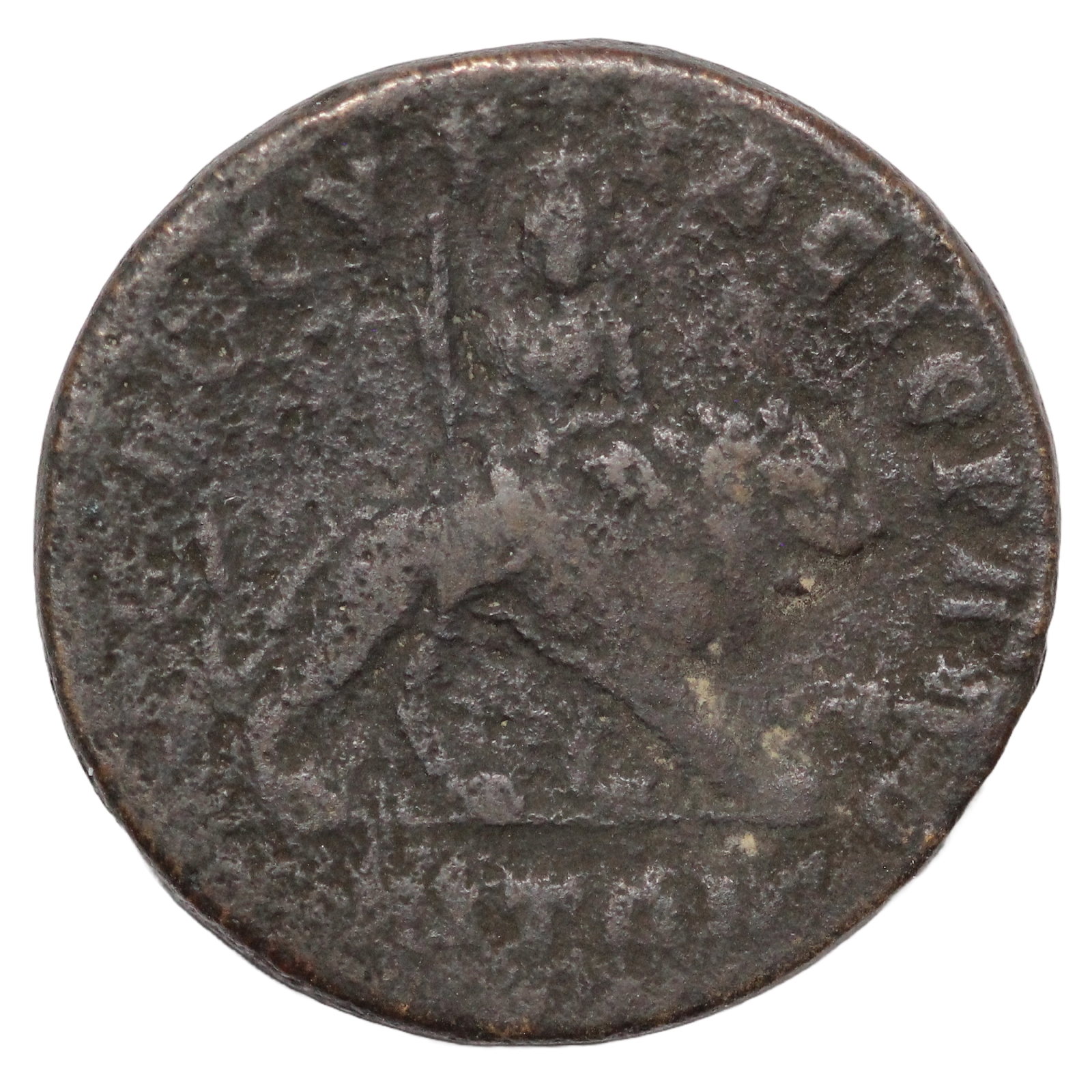 Ancient Roman Provincial Coin Hierapolis Philip II AD 247-9 Æ Atergatis ...